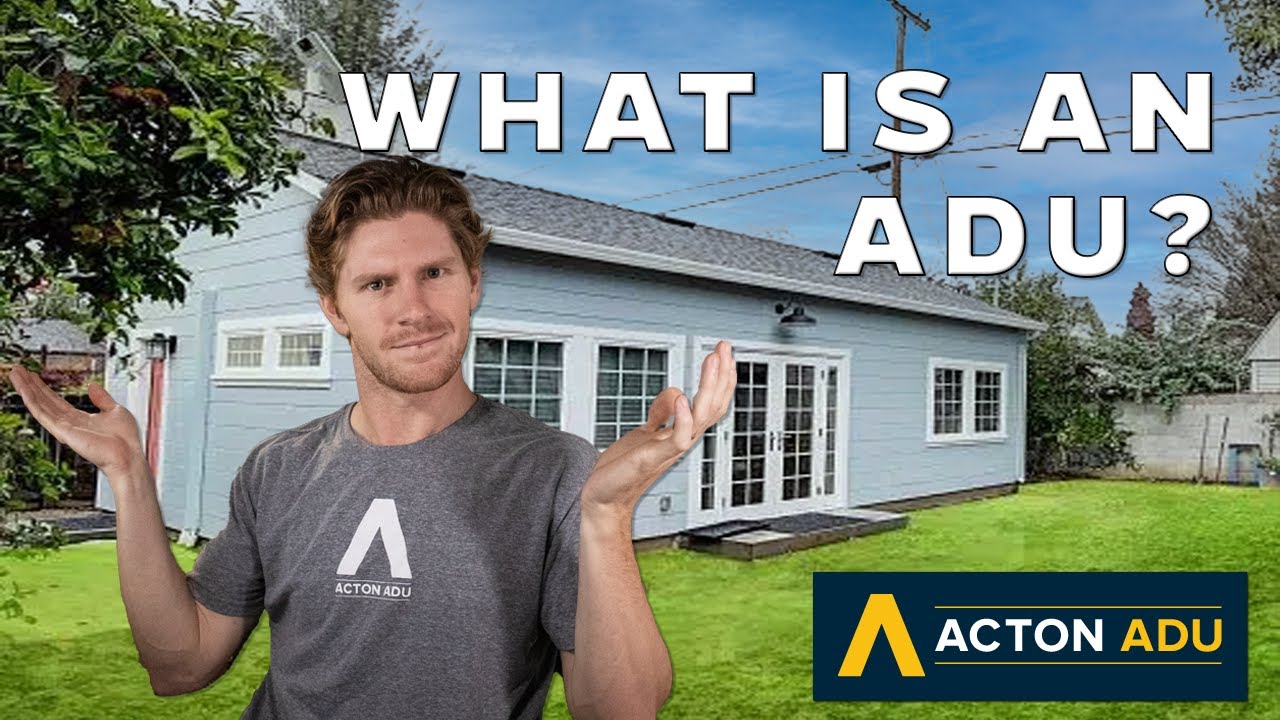 Accessory Dwelling Units Defined What Is An Adu Youtube