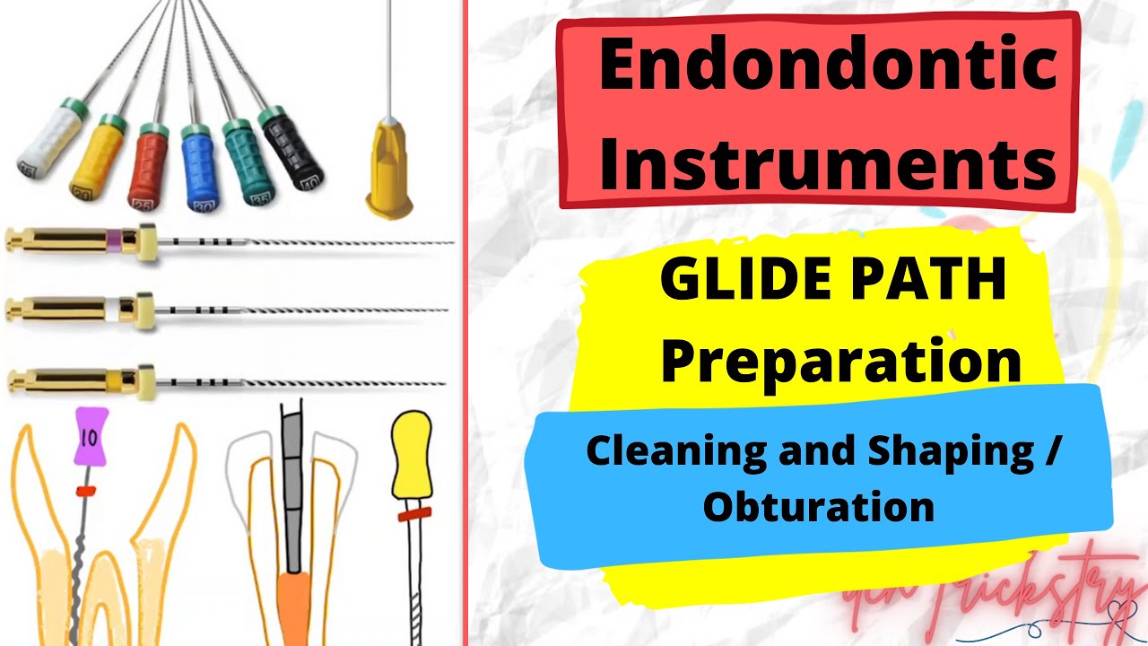 Endodontic Instruments Glide Path Preparation Cleaning And Shaping