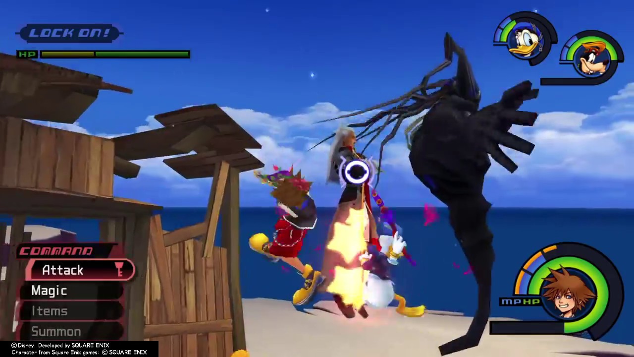Ansem Boss Fight Kingdom Hearts Hd 1 5 Remix Ps4 Gameplay Youtube