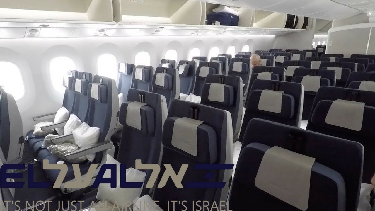 Cabin Tour El Al Boeing 787 9 Economy Class London Lhr Tel