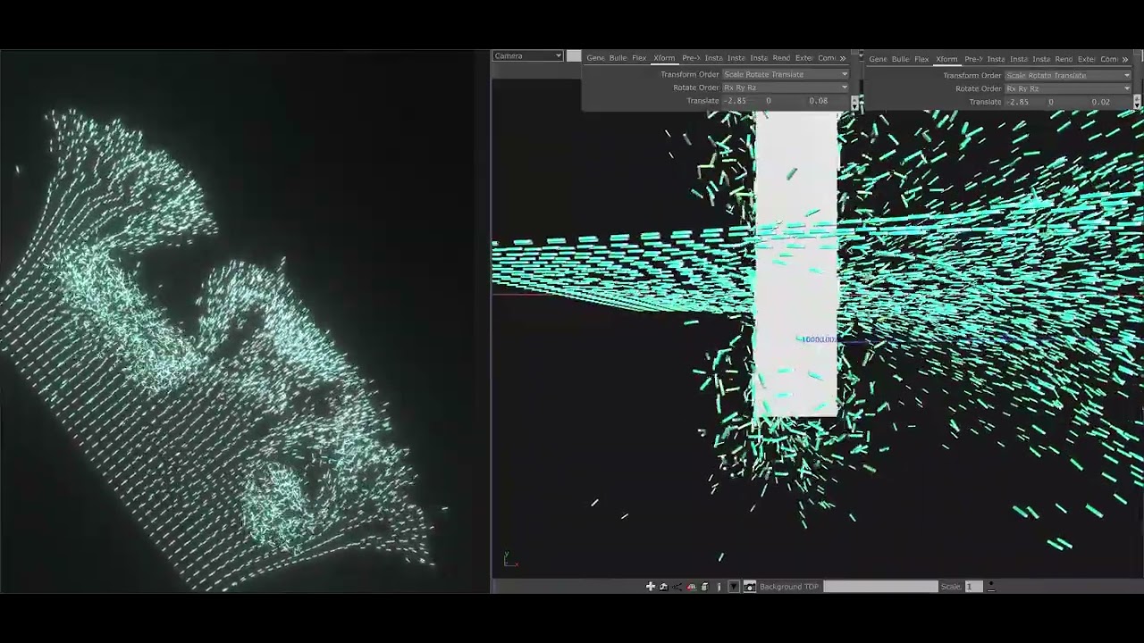 Touchdesigner Nvidiaflexsolver Fluid Simulation Test3 All Actor No