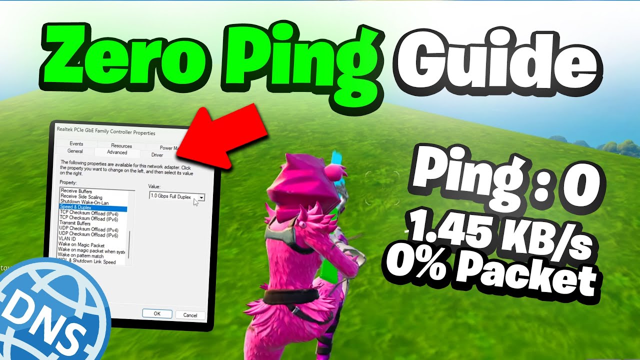 How To Get 0 Ping In Chapter 6 Fortnite Zero Ping Guide Youtube