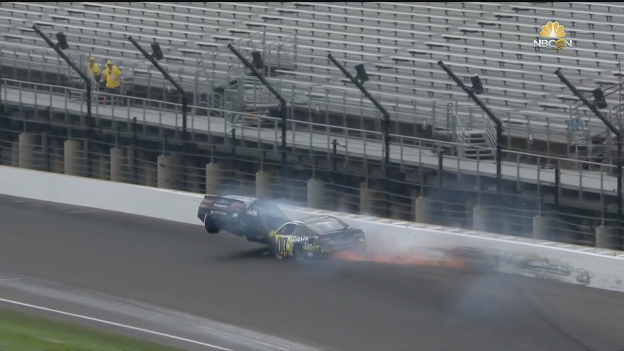Nascar Crashes From Indianapolis 9 10 2018 Youtube