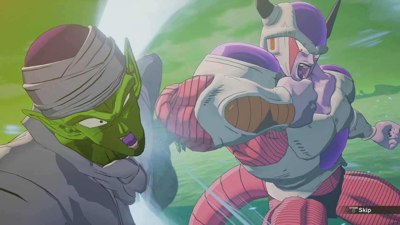 Frieza 2nd Form Vs Piccolo