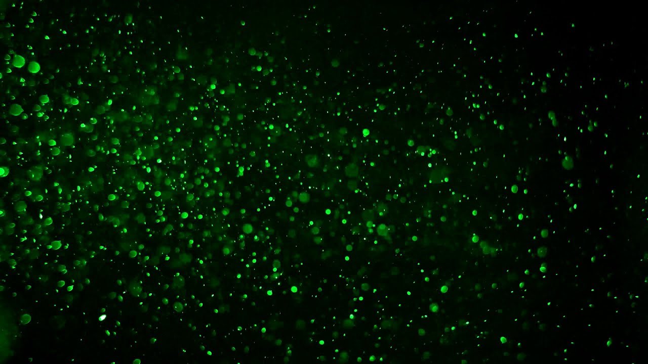 Free 4k Green Particles Pack Dust Cinematic Relaxing Background