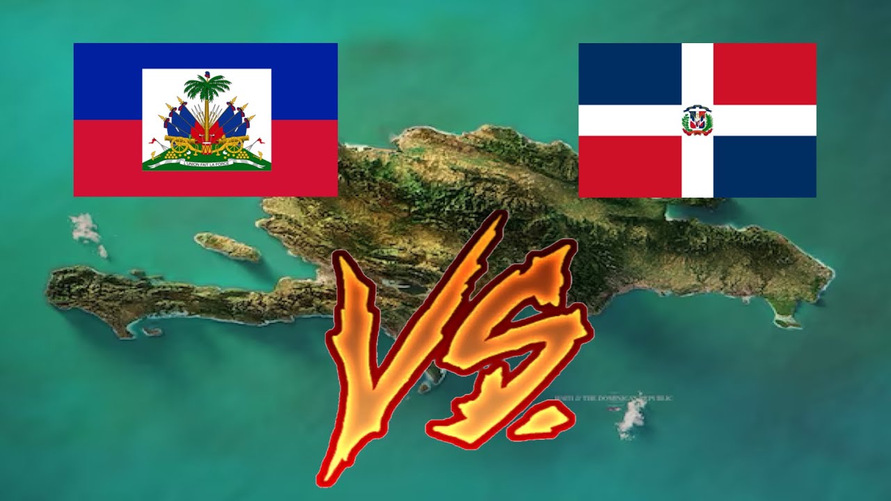 Haiti Vs Dominican Republic Youtube