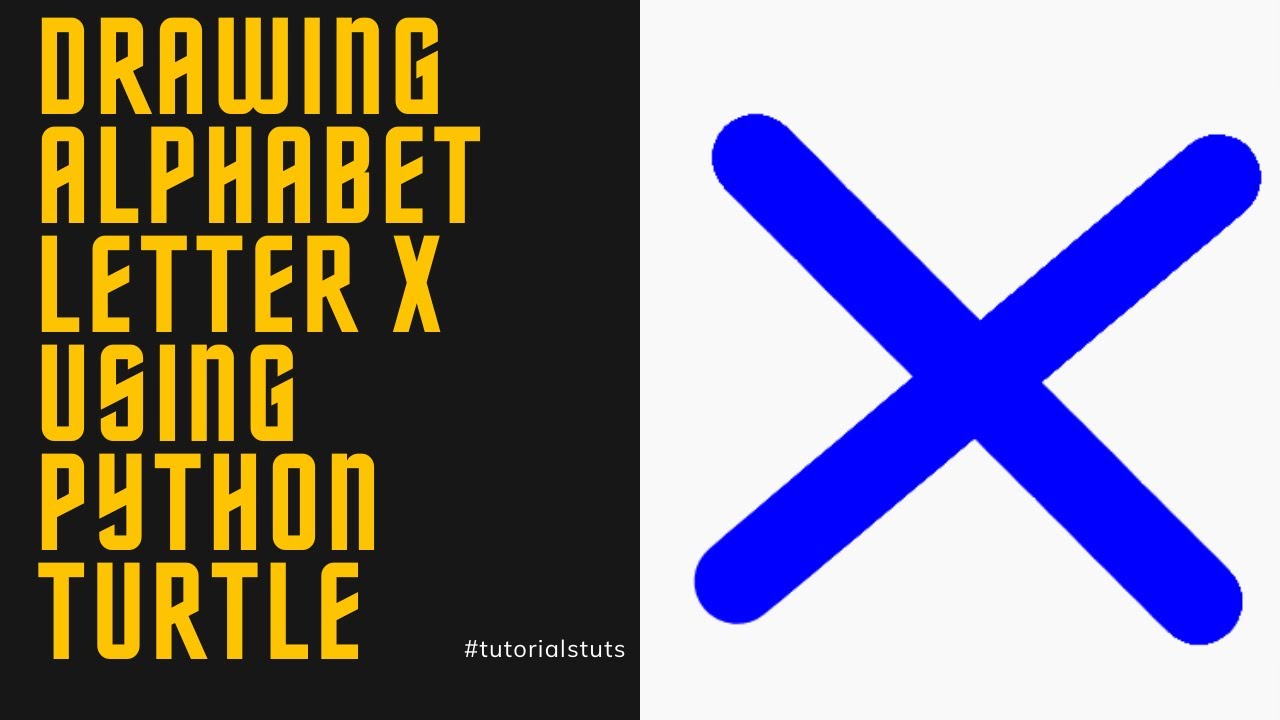 How To Draw Letters In Python Turtle