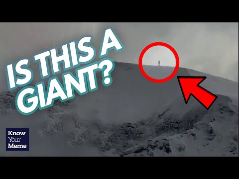 Man Goes Viral After Posting Video Of An Alleged Giant In Canada