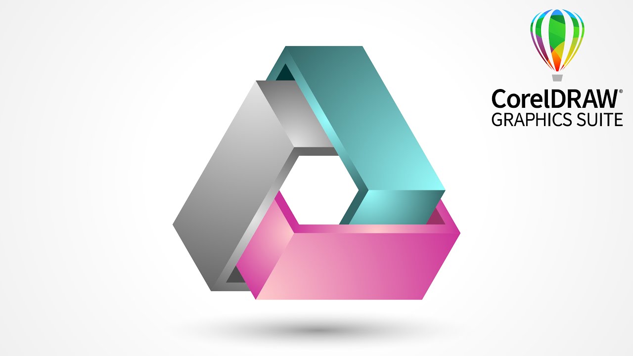 Polygon Logo Learn Logo Design Corel Draw Tutorials 004 Youtube