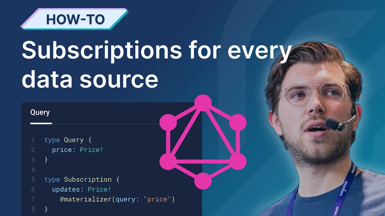 Using Graphql Subscriptions For Every Data Source Youtube