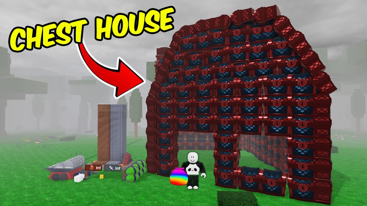I Found A House Made Of Ruby Chests In 99 Nights In The Forest Youtube
