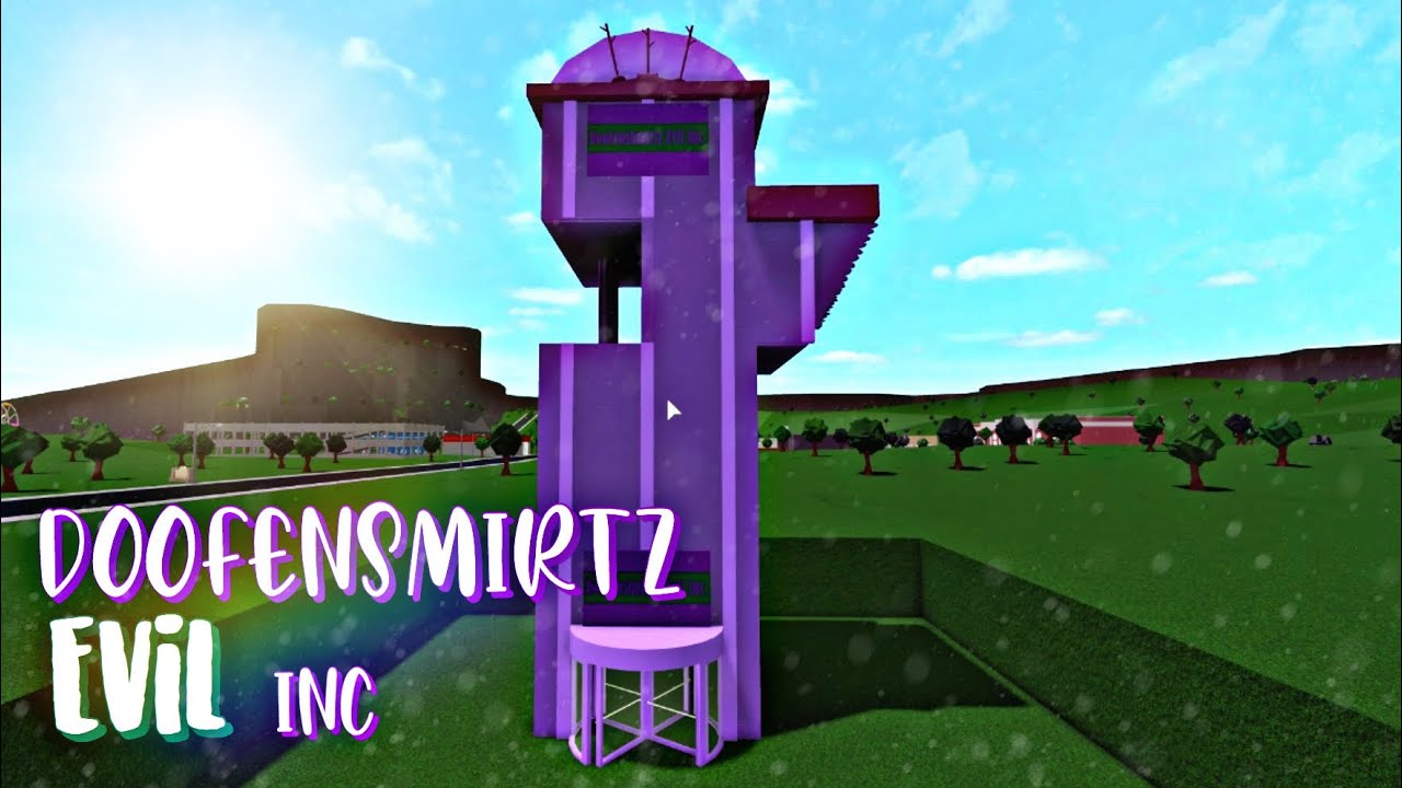 Roblox Bloxburg Doofensmirtz Evil Inc Youtube