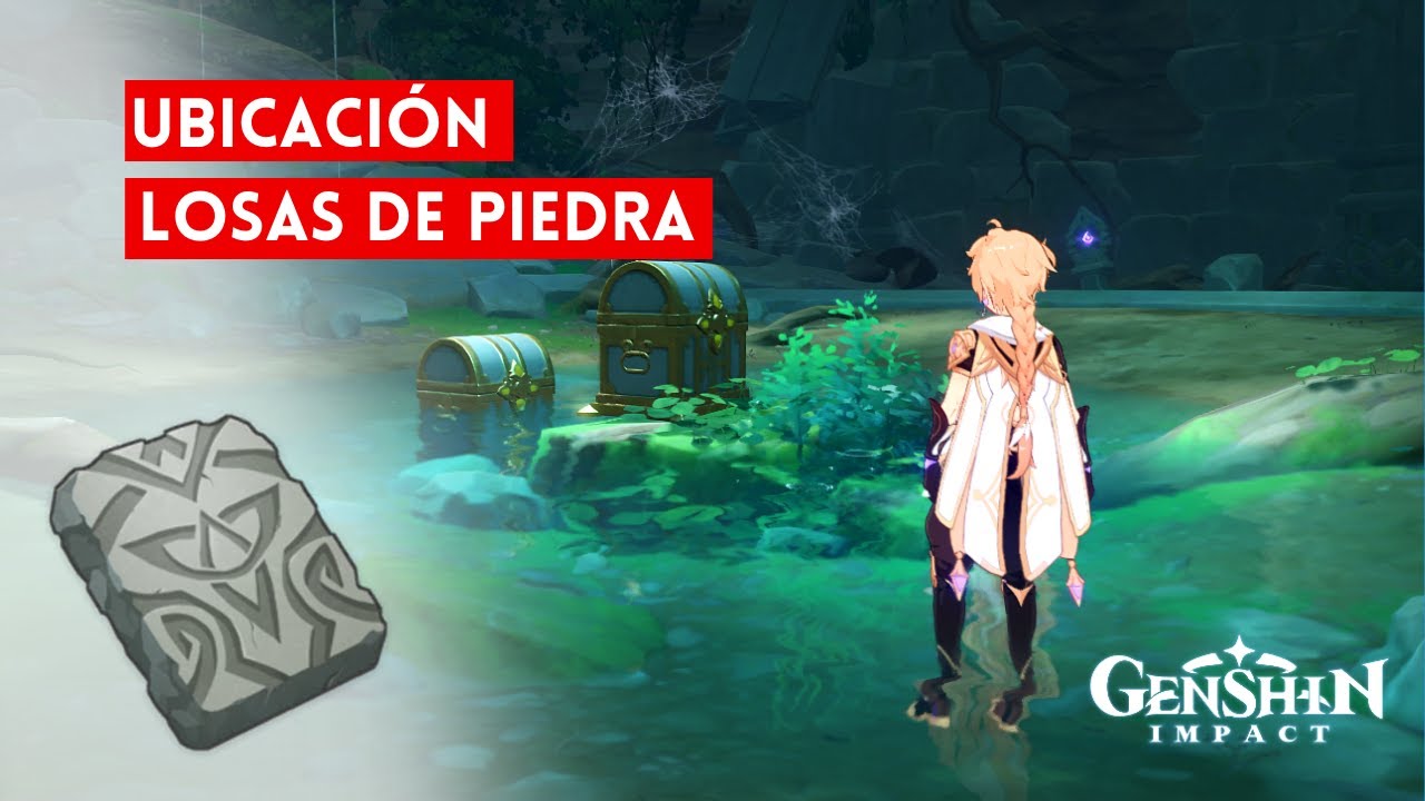 Ubicación Y Guía 7 Losas De Piedra En Isla Tsurumi Genshin Impact