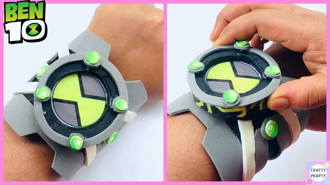 How To Make Ben 10 Classic Omnitrix With Cardboard How To Make Ben 10