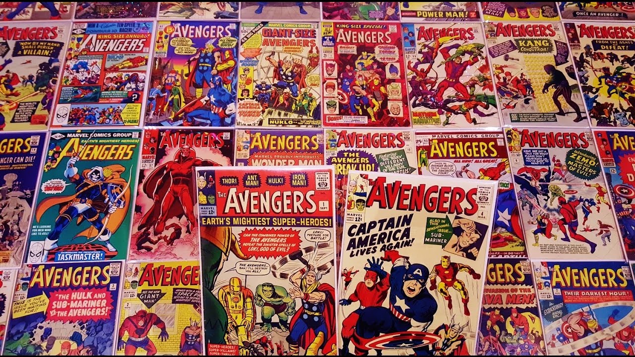 My Avengers Comic Book Collection Youtube