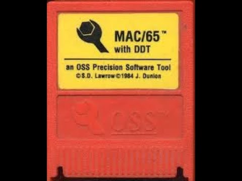 Mac 65 Assembler Editor And Atari 8 Bit Machine Language Programming