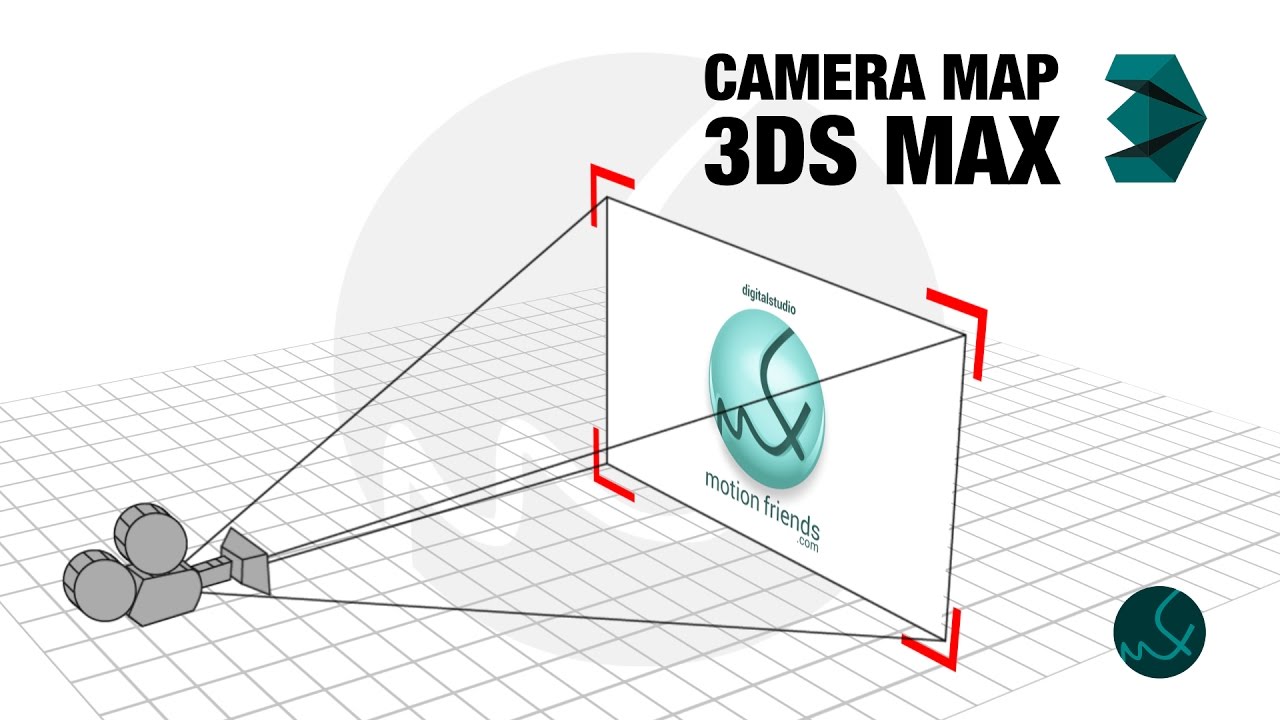 Tutorial Camera Map 3ds Max Youtube