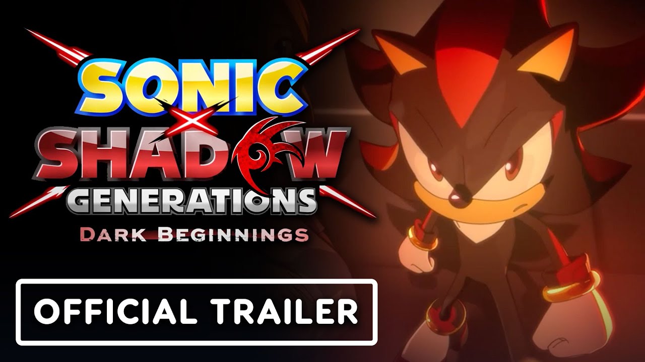 Sonic X Shadow And Sonic Sonic X Shadow Generations Dark Beginnings