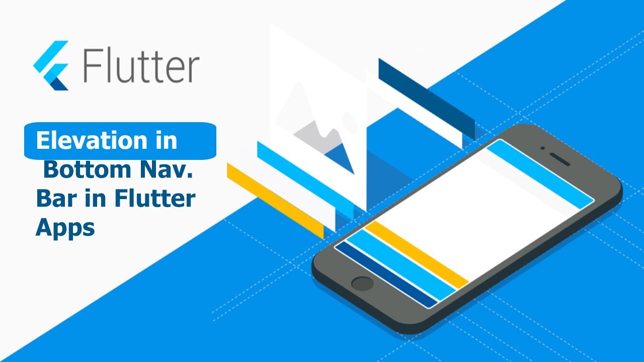 Flutter Mobile Apps How To Add Elevation To Flutter Bottom Navigation