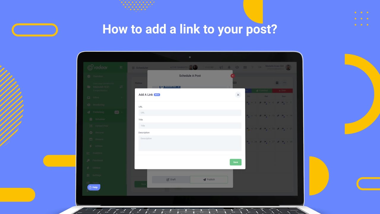 How To Add A Link To Your Post Image Youtube