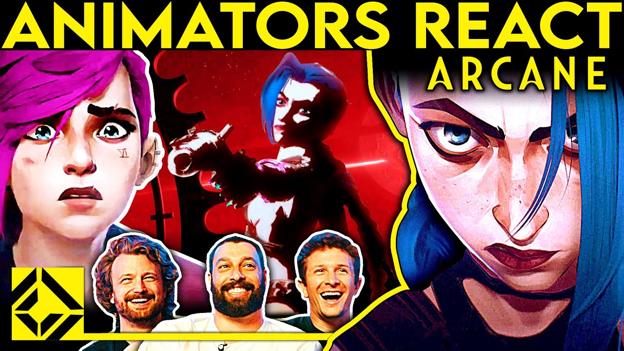 Animators React To Arcane Bad Great Cartoons Youtube