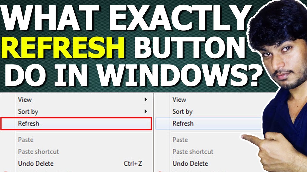 What Exactly Does The Refresh Button Do In Windows Youtube