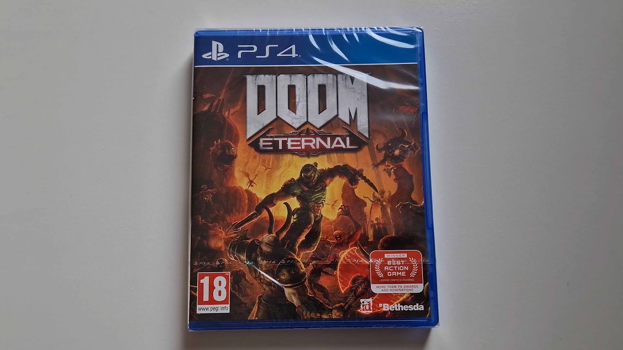 Doom Eternal Ps4 Unboxing Youtube
