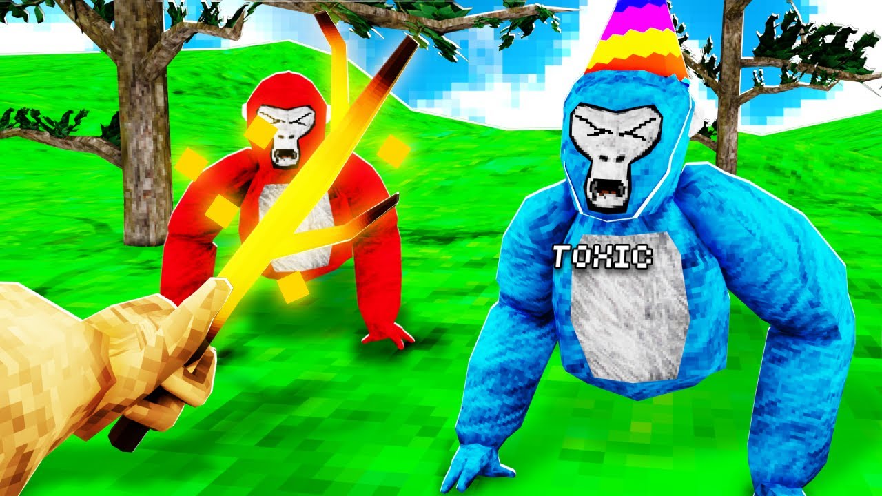The Power Of The Stick In Gorilla Tag Youtube