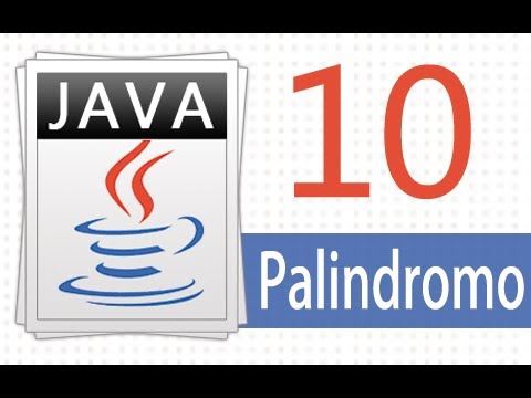 Tutorial Java 10 Palindromo Youtube