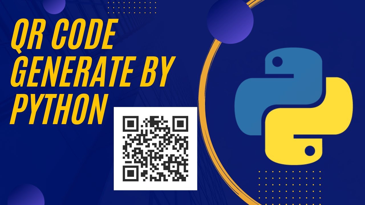 Qr Code Generate By Python Pyqrcode Youtube