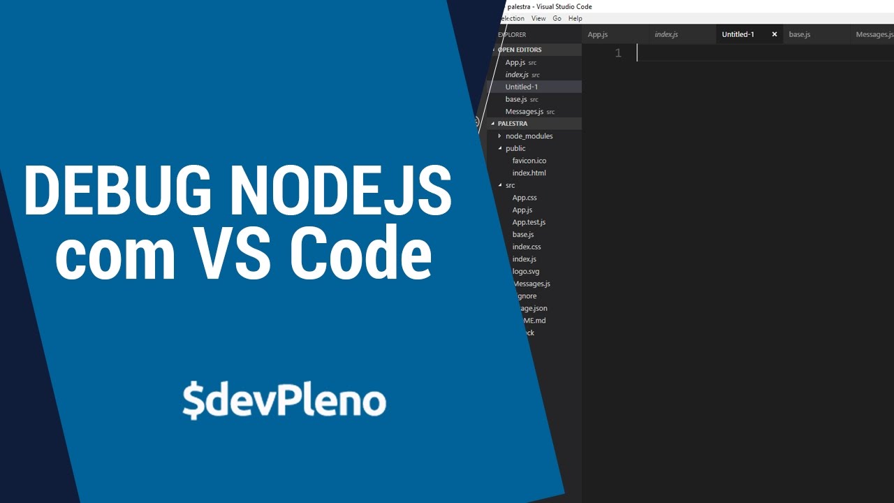 Dica Debug De Nodejs No Vs Code Youtube