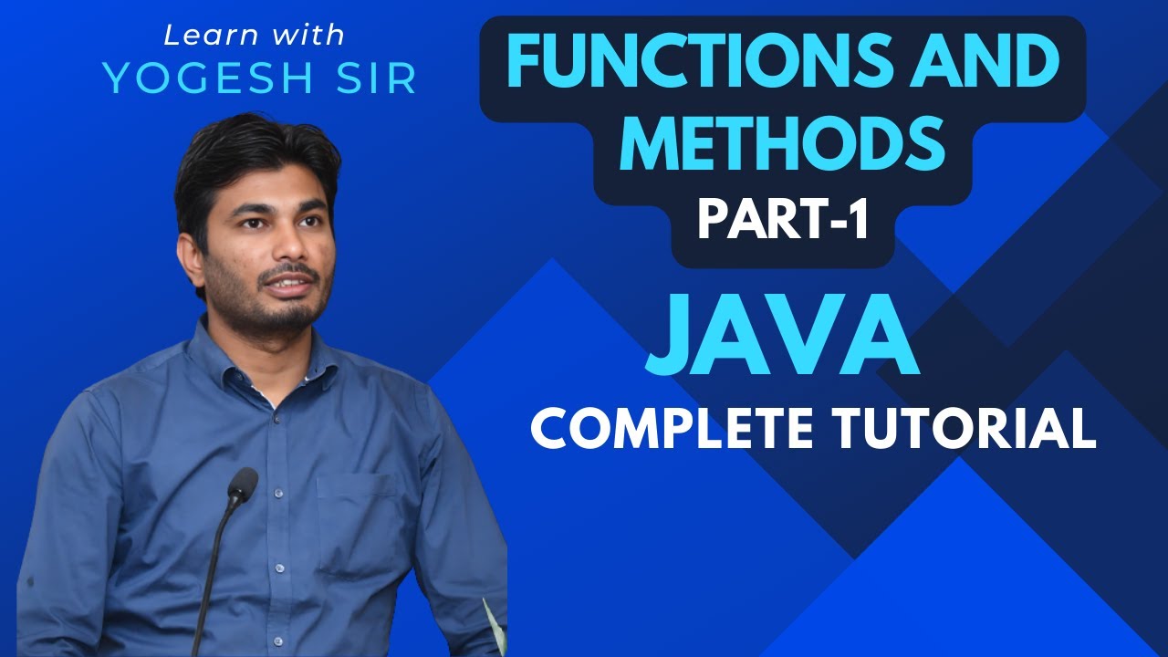 25 Functions And Methods In Java Part 1 Youtube