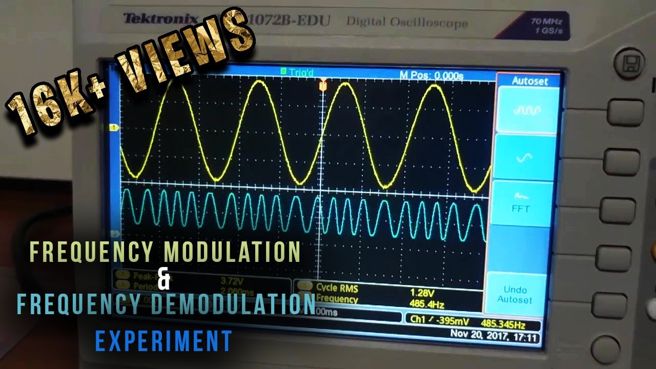 Frequency Modulation And Frequency Demodulation Experiment Tutorial