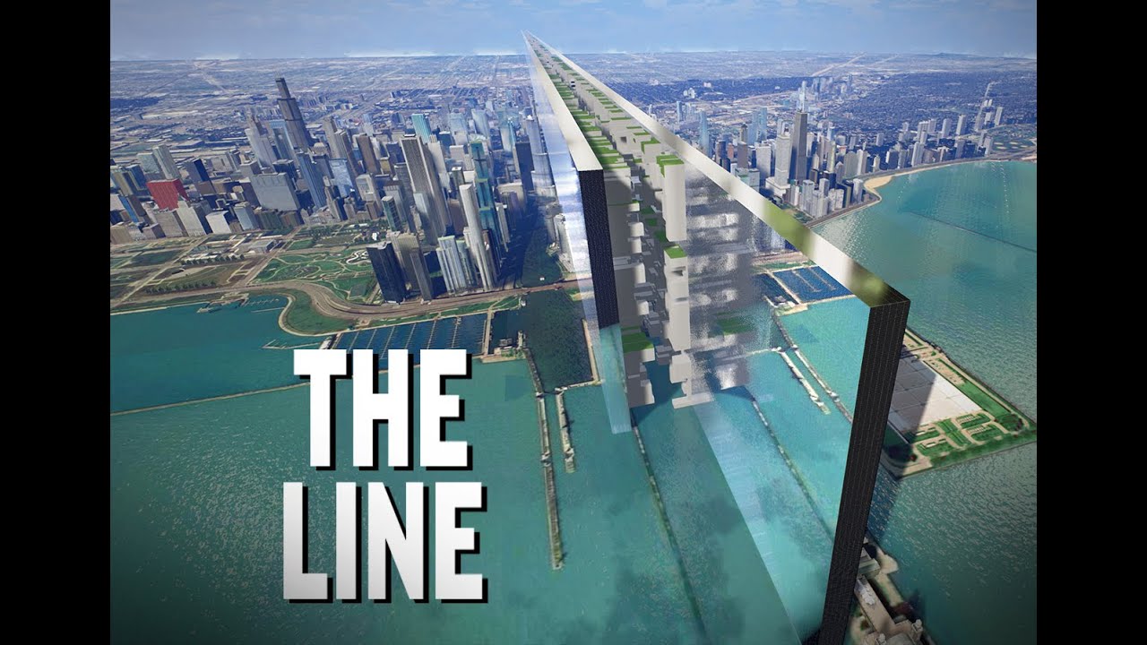 What Saudi Arabia S The Line Project Looks Like In New York And Chicago