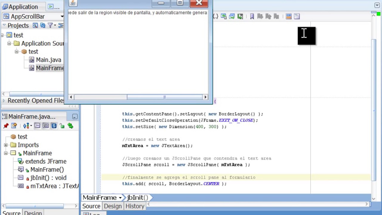 How To Create A Scroll Bar In Java At Jane Peterson Blog