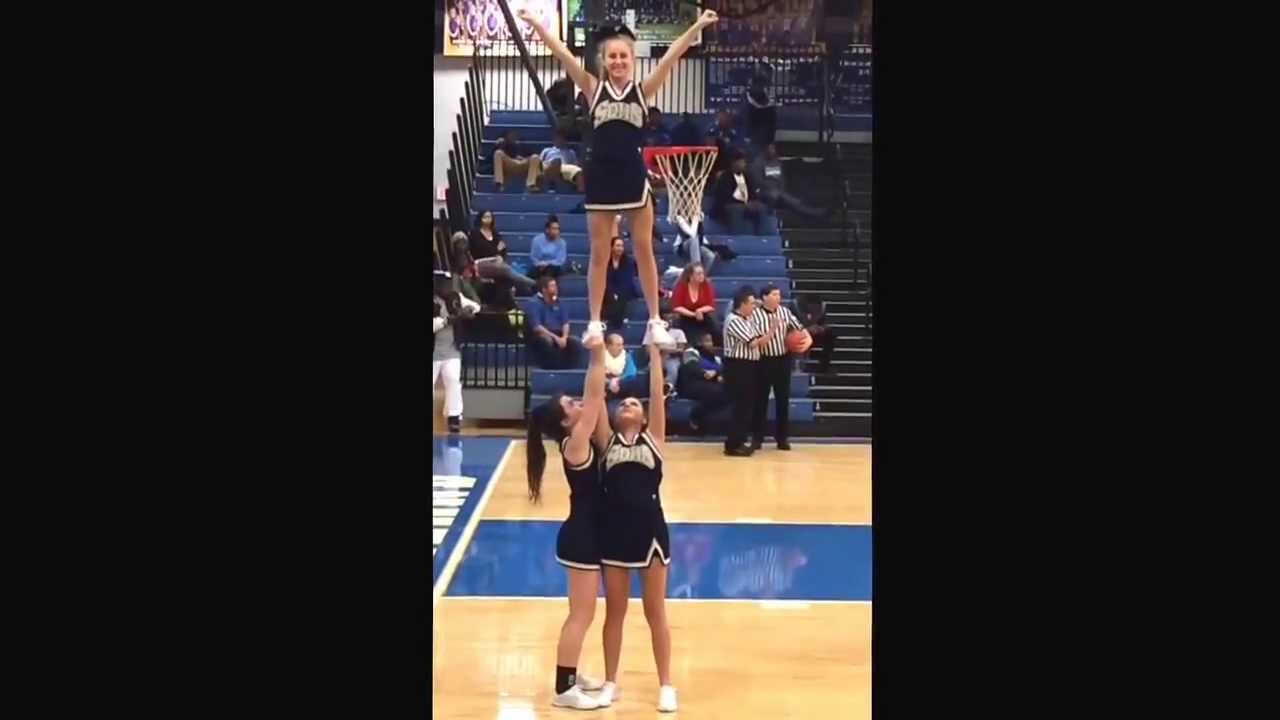 2 Man Cheer Stunt Youtube