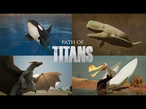 Whales And Dragons Path Of Titans Mods Youtube