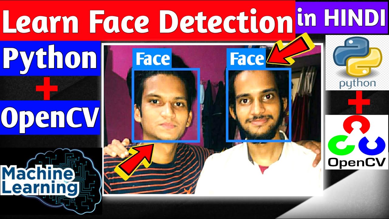 Face Detection Using Opencv Python In Hindi Face Detection Using Haar