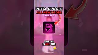 Dress To Impress All New Codes Petal Update Roblox Dresstoimpress Dti ...