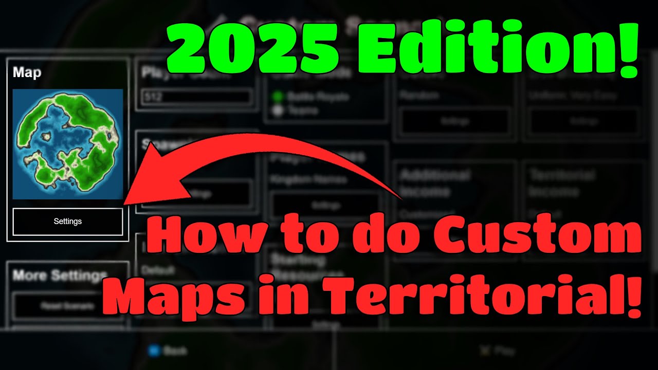 How To Do Custom Maps In Territorial Io In 2025 Youtube