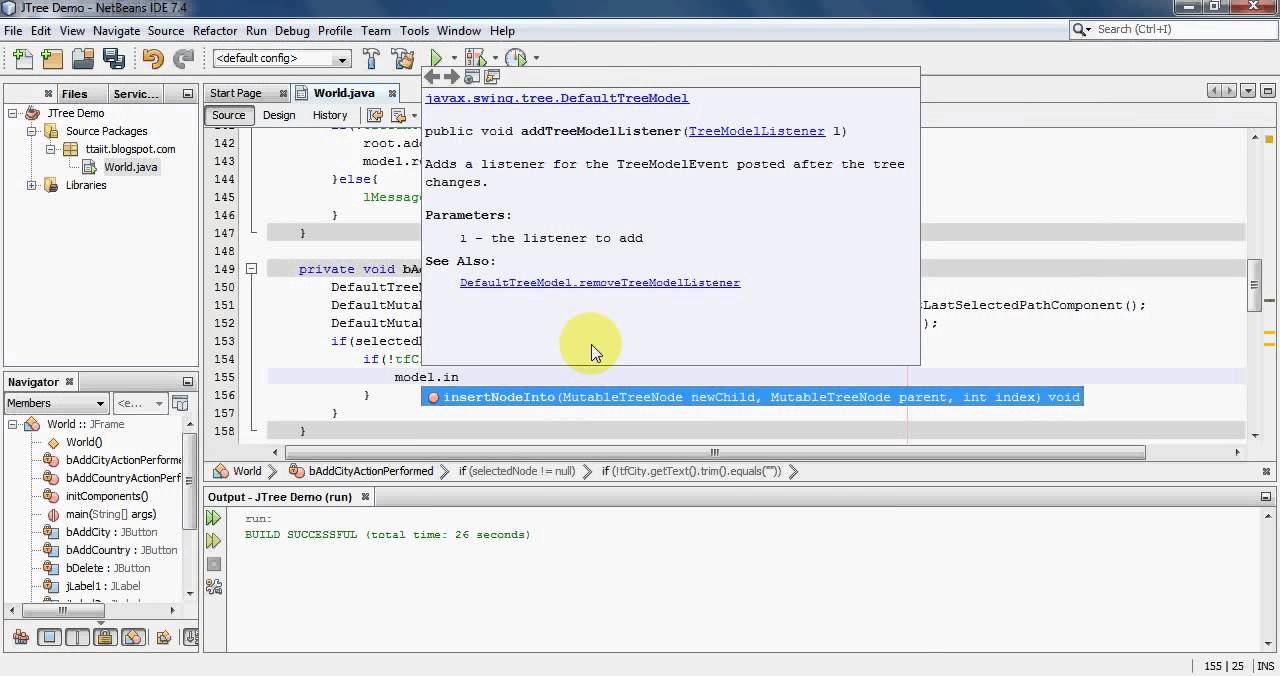 Java Swing Tutorial 09 Jtree Add And Remove Nodes Youtube