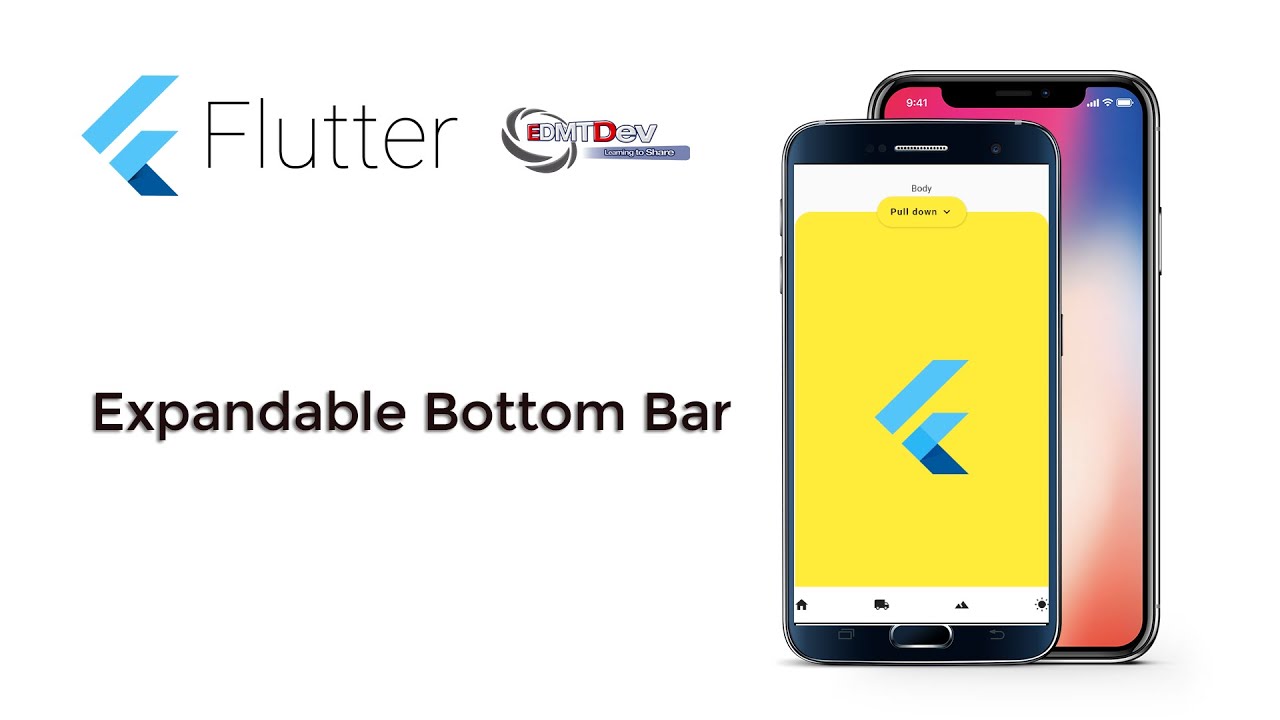 Expandable Bottom App Bar Widget For Flutter Sdk Free Flutter Source Code