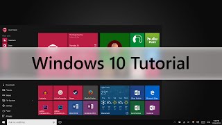 Windows 10 For Beginners Tutorial Part 1