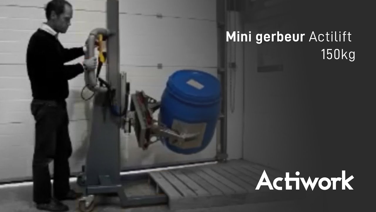 Actiwork Mini Gerbeur Actilift 150kg Youtube