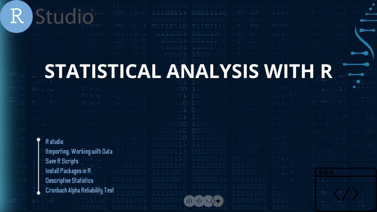 Statistical Analysis With R Youtube