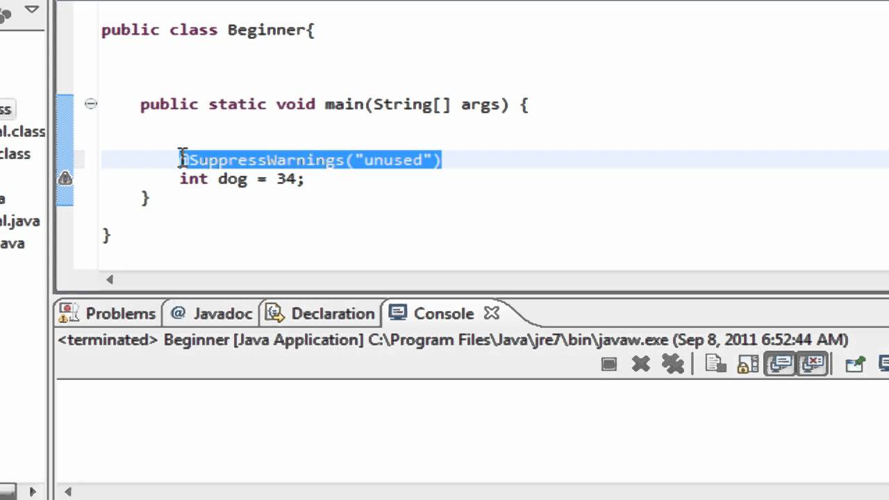 Java Tutorial 14 Annotations Youtube