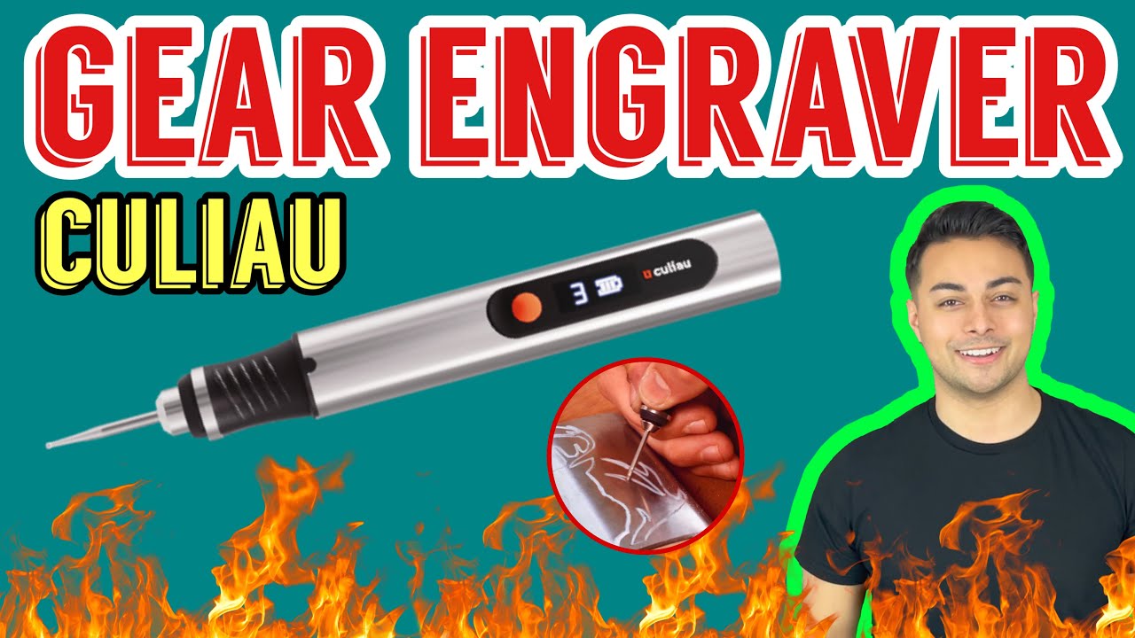 Engraving Pen Is It Worth It Culiau Customizer Pen 30 Bits Free