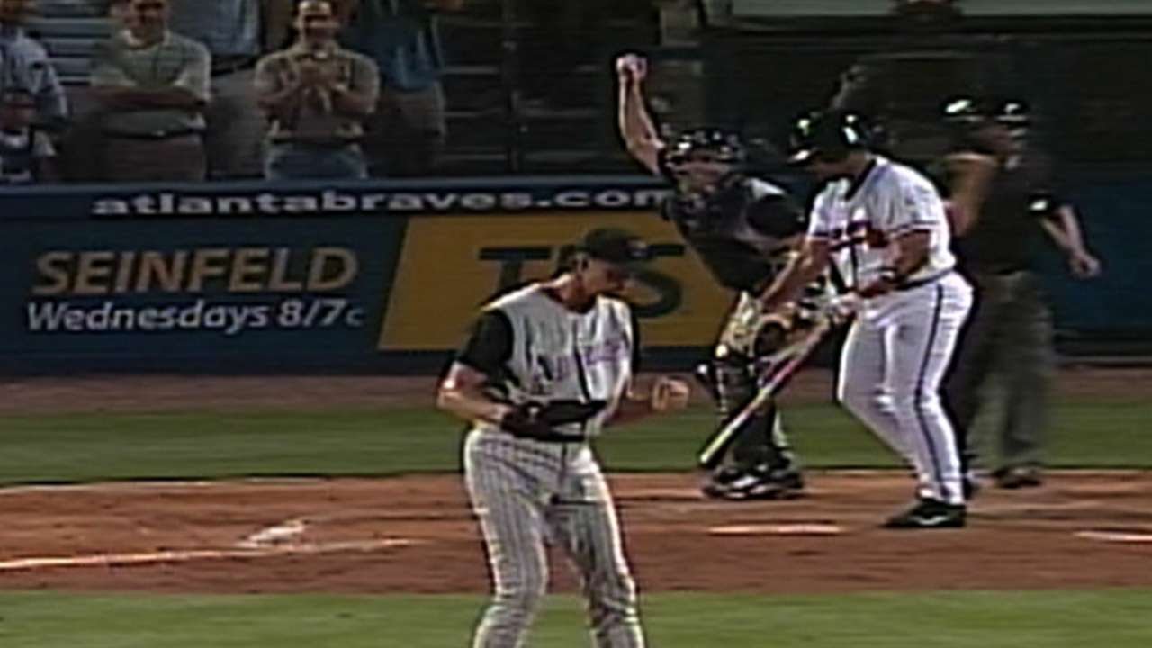 Randy Johnson Records Final Out Of Perfect Game Youtube
