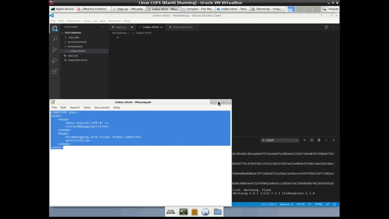 How To Debug A Python Flask Application Using Visual Studio Code Ide