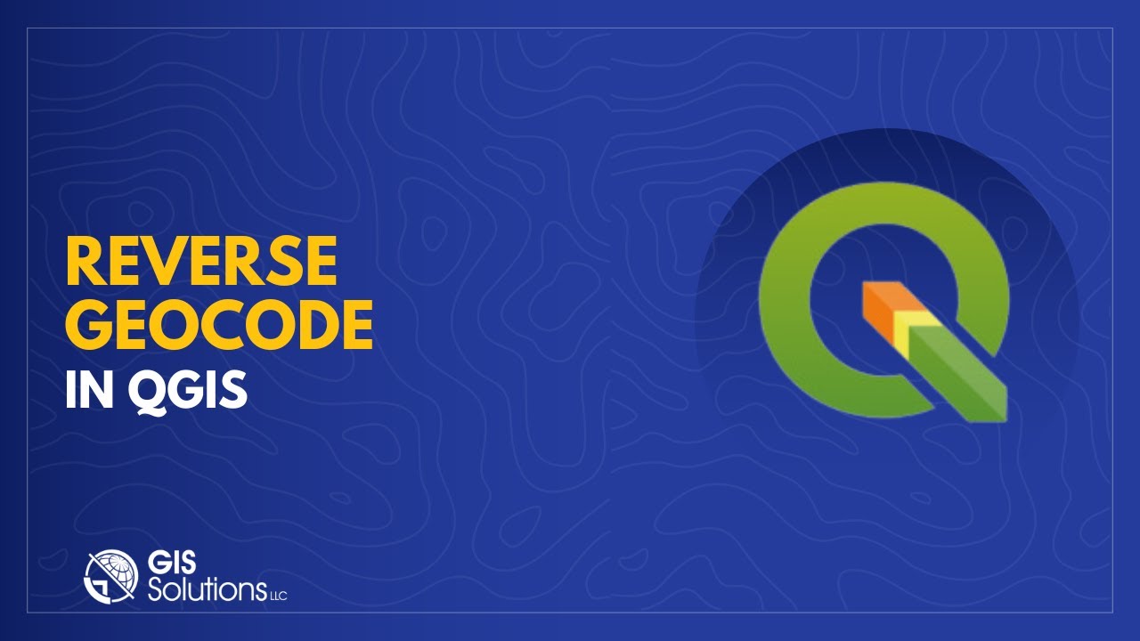 Reverse Geocode Qgis Reverse Geocode Youtube